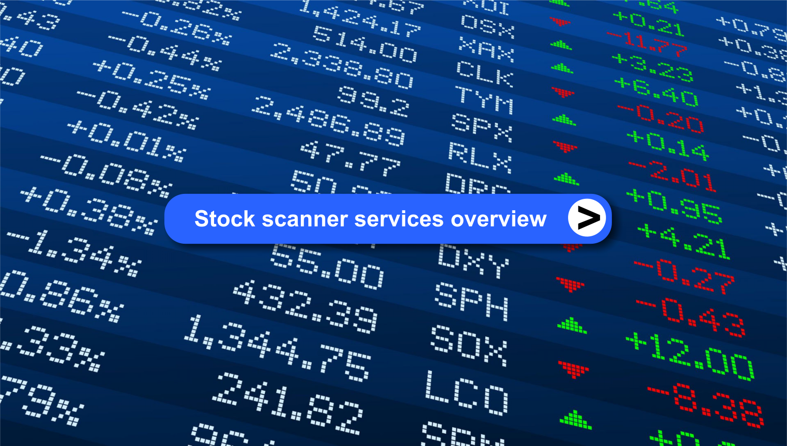 Stock Scanning Service